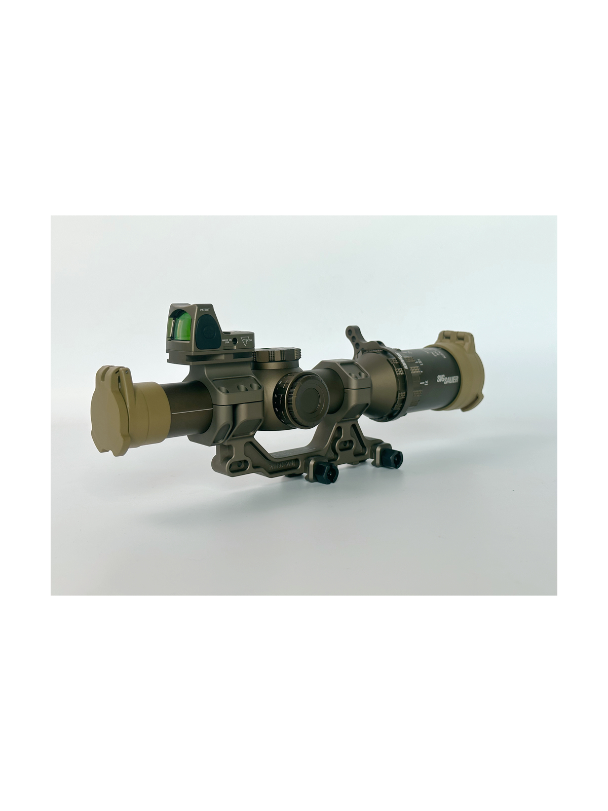 TANGO 6T DVO 1-6X24mm FFP Illuminated LPVO Scope & TOP RMR &C1 Mount 1. ...