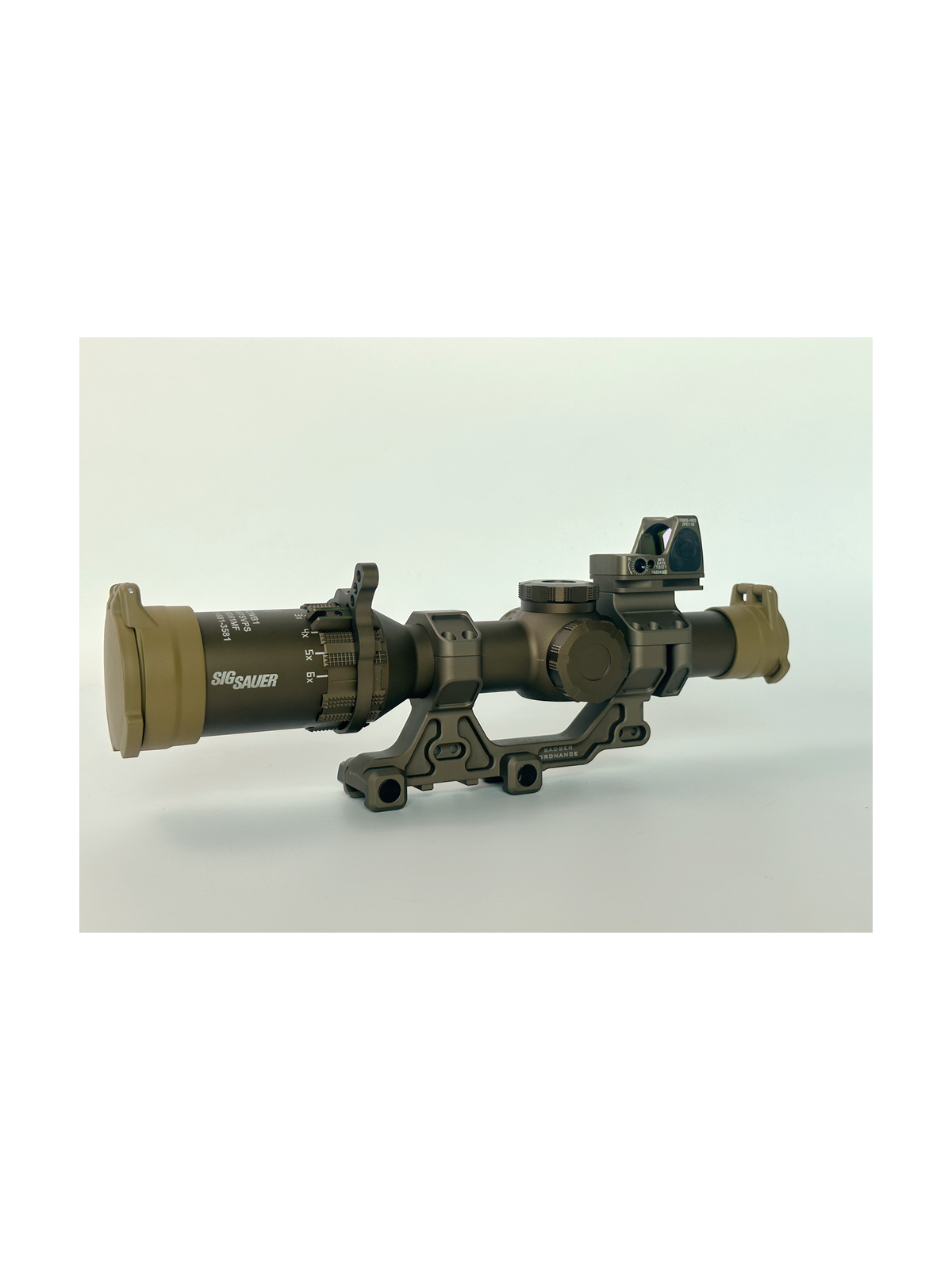 TANGO 6T DVO 1-6X24mm FFP Illuminated LPVO Scope & TOP RMR &C1 Mount 1. ...