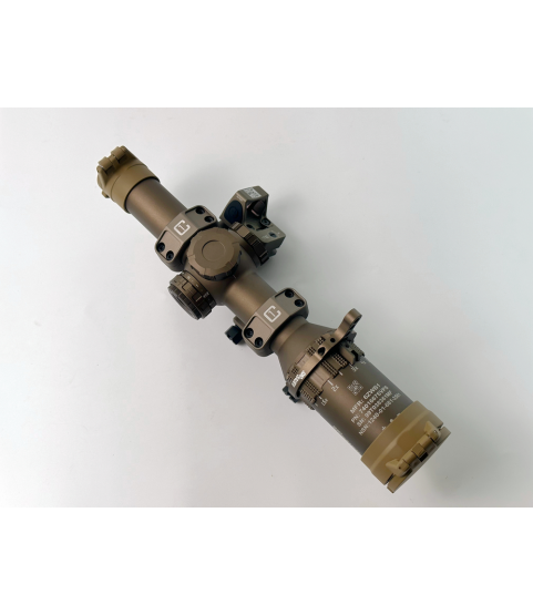 TANGO 6T DVO 1-6X24mm FFP Illuminated LPVO Scope & RMR &C1 Mount 1.93 ...