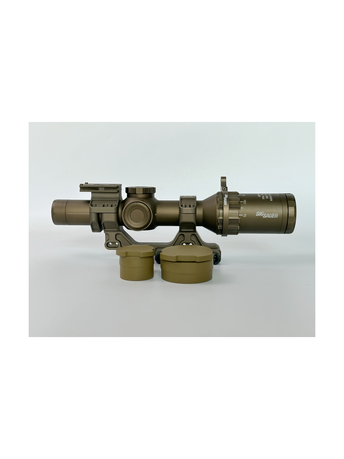 EvolutionGear TANGO 6T DVO 1-6X24mm FFP Illuminated LPVO Scope Mil Spec ...