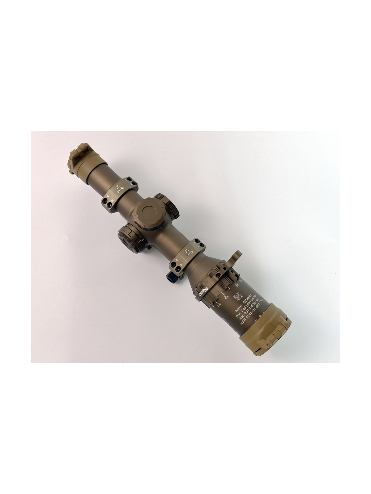 EvolutionGear TANGO 6T DVO 1-6X24mm FFP Illuminated LPVO Scope & ALPHA4 ...