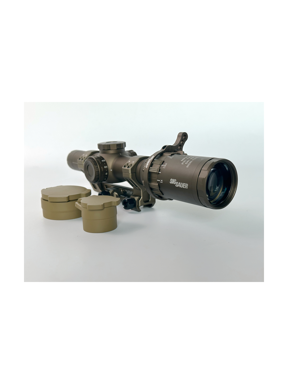 EvolutionGear TANGO 6T DVO 1-6X24mm FFP Illuminated LPVO Scope & ALPHA4 ...